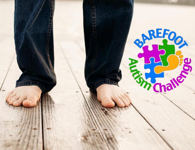 Barefoot Autism Challenge | Des Moines Art Center